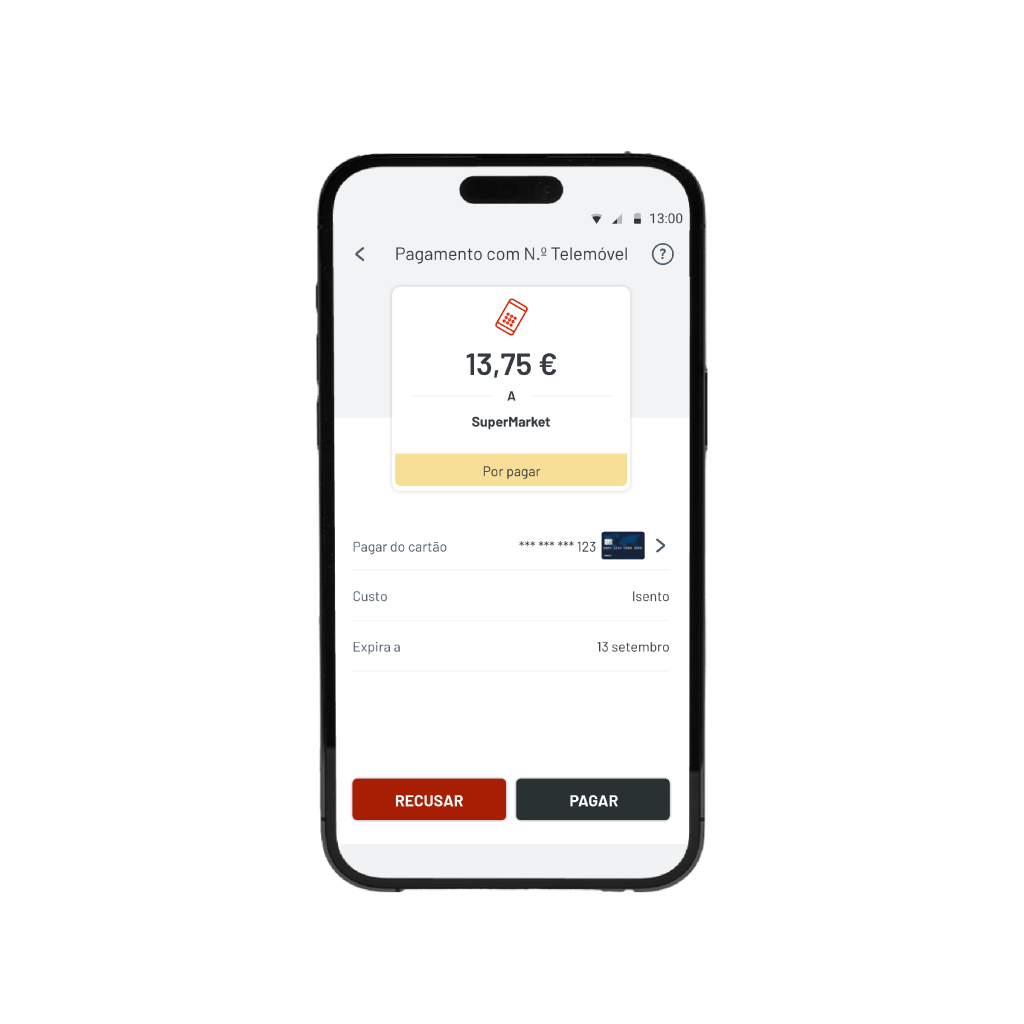 MB WAY - Pagamento com Telemóvel